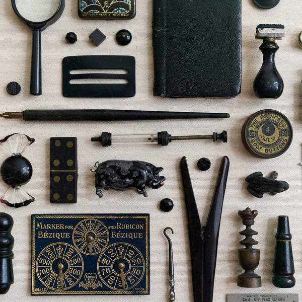 A Slice in Time Composition 5 – Unique Vintage Object Artworks