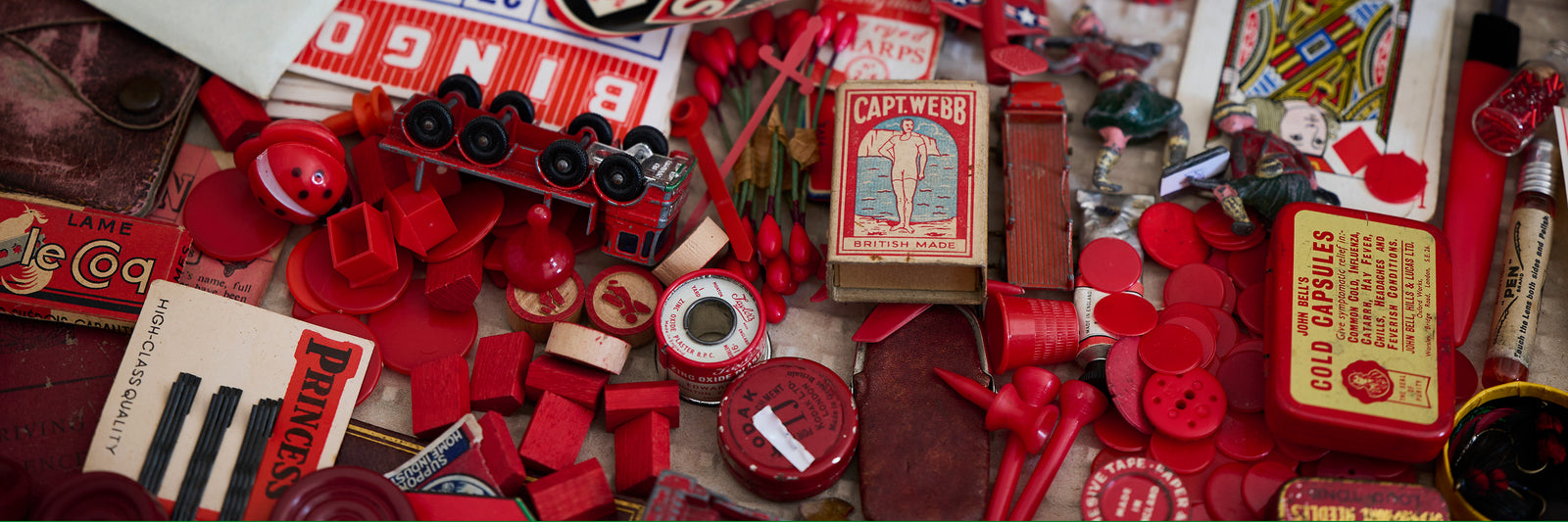 Vintage Assemblage Art - Mini Museums Collection