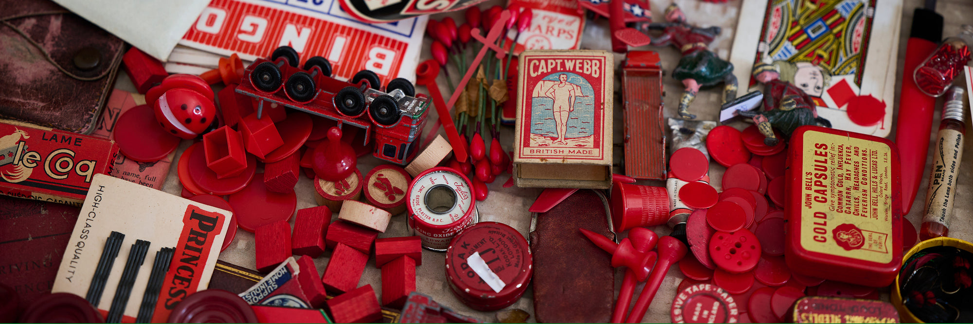 Vintage Assemblage Art - Mini Museums Collection