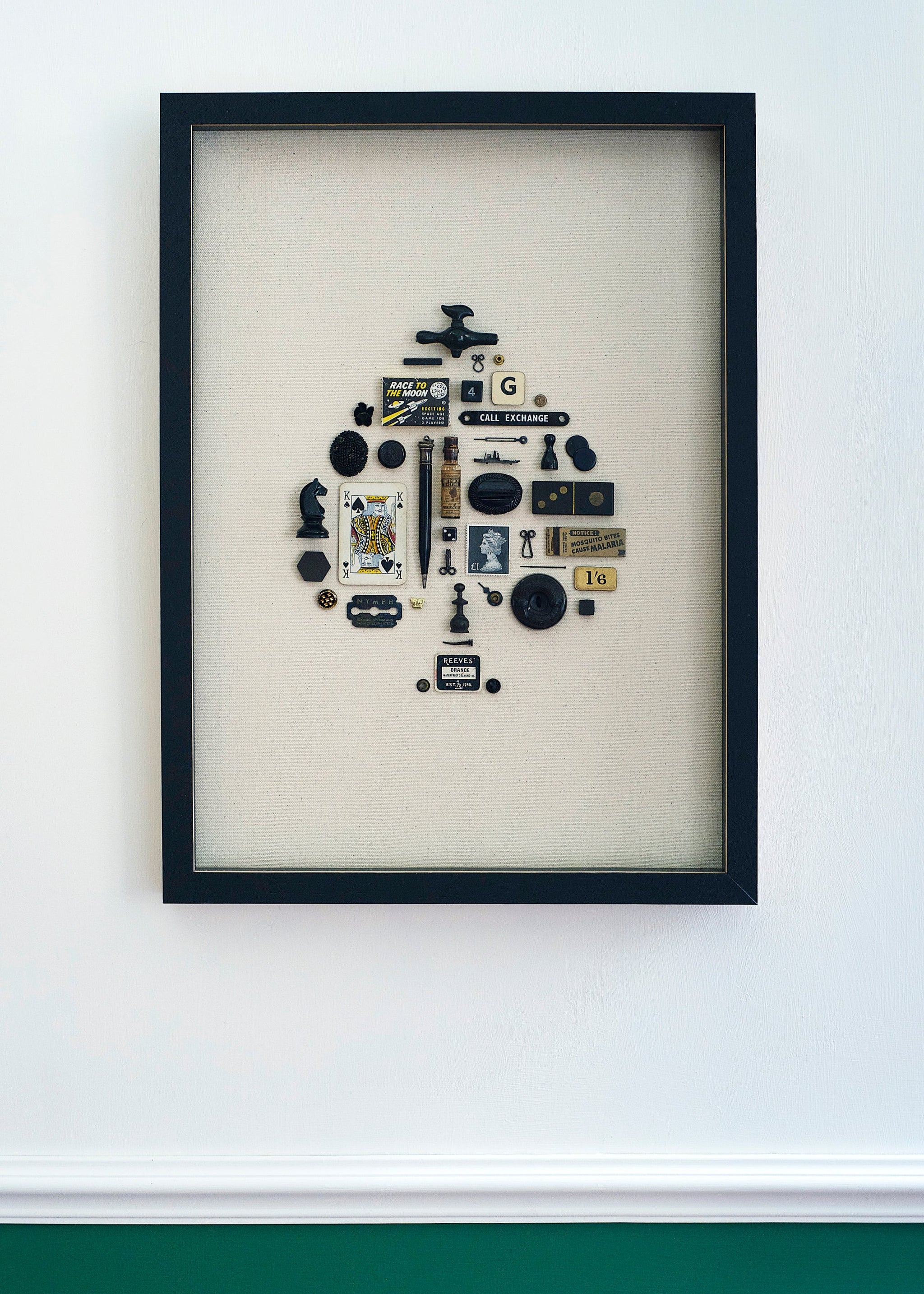 The Spade Pip ♠️ Custom Assemblage Artwork Order